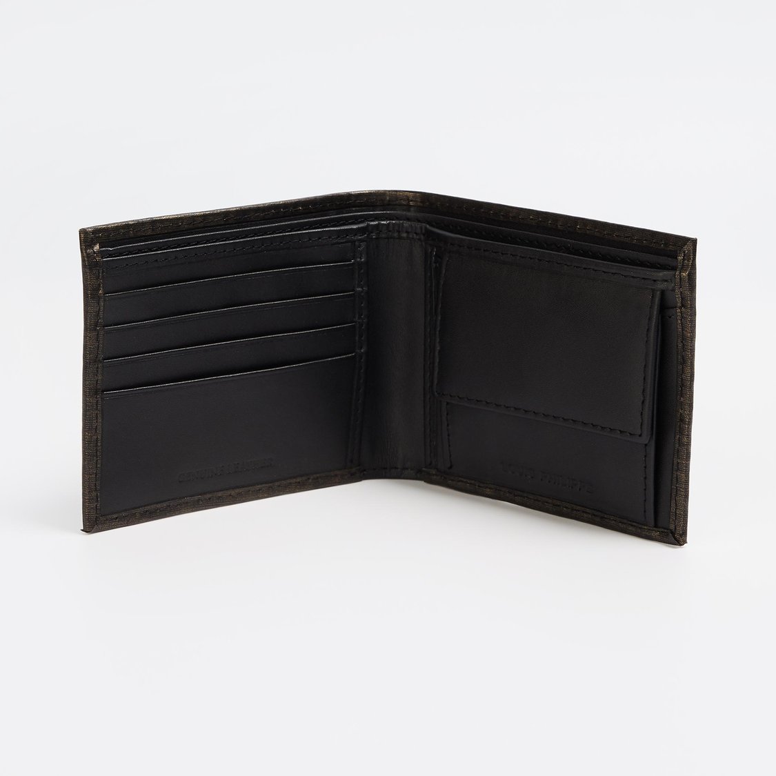 Buy LOUIS PHILIPPE Men Solid Leather Bi-Fold Wallet from Louis Philippe ...