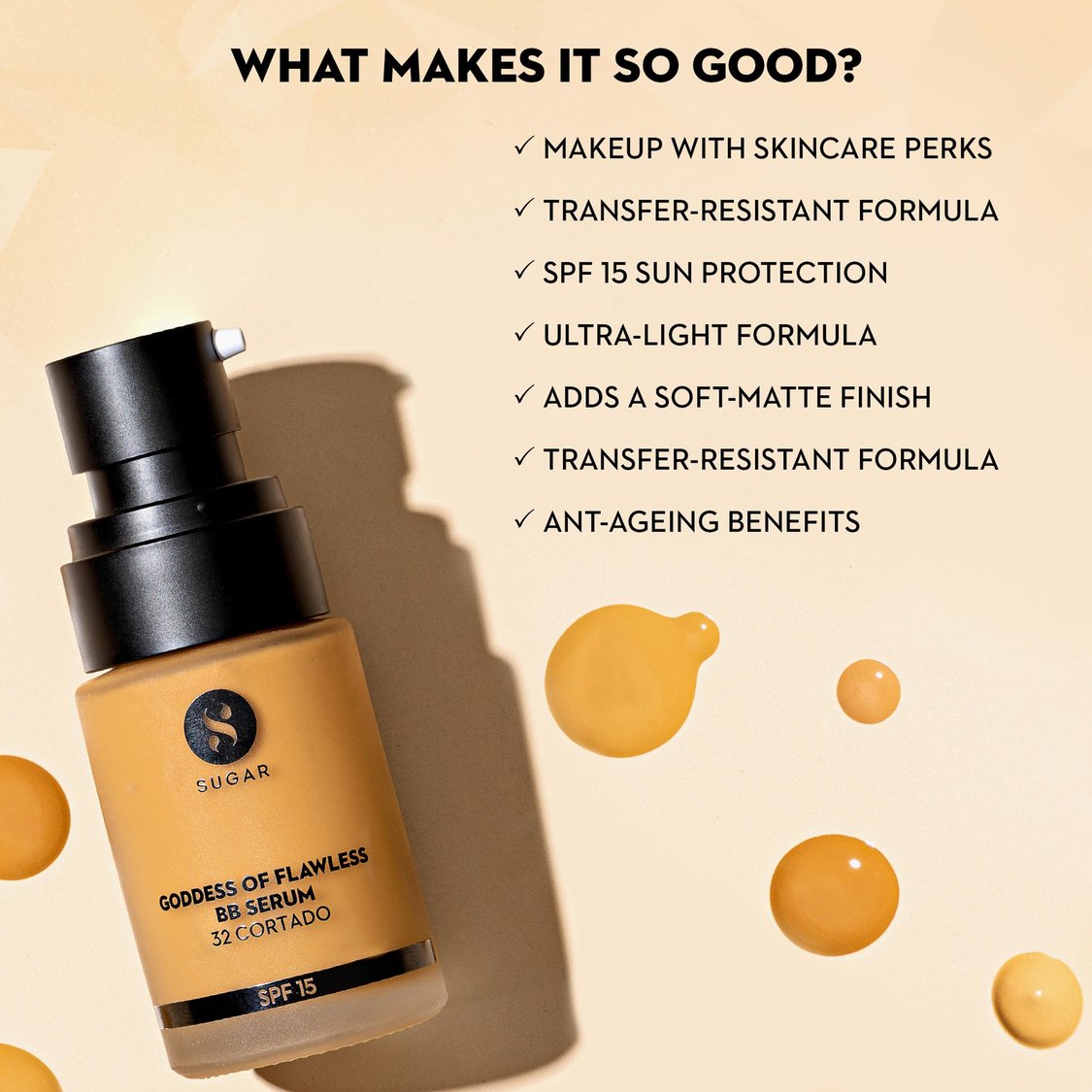 Buy SUGAR Goddess Of Flawless BB Serum - 20 Galao - 25ml from Sugar at ...