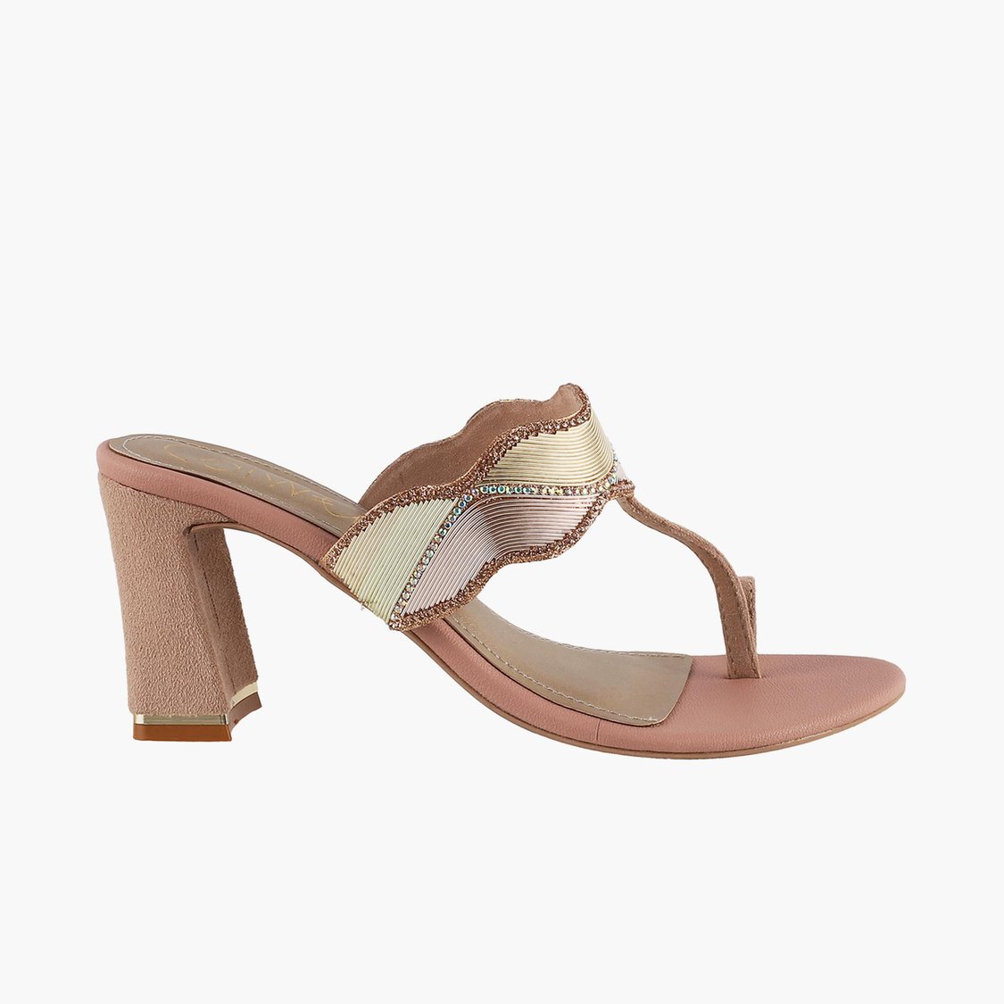 Buy CATWALK Women Embellished Block Heels from Catwalk at just INR 3295.0