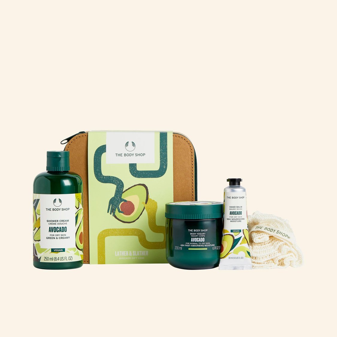 Buy THE BODY SHOP Lather & Slather Avocado Spa Kit from The Body Shop ...