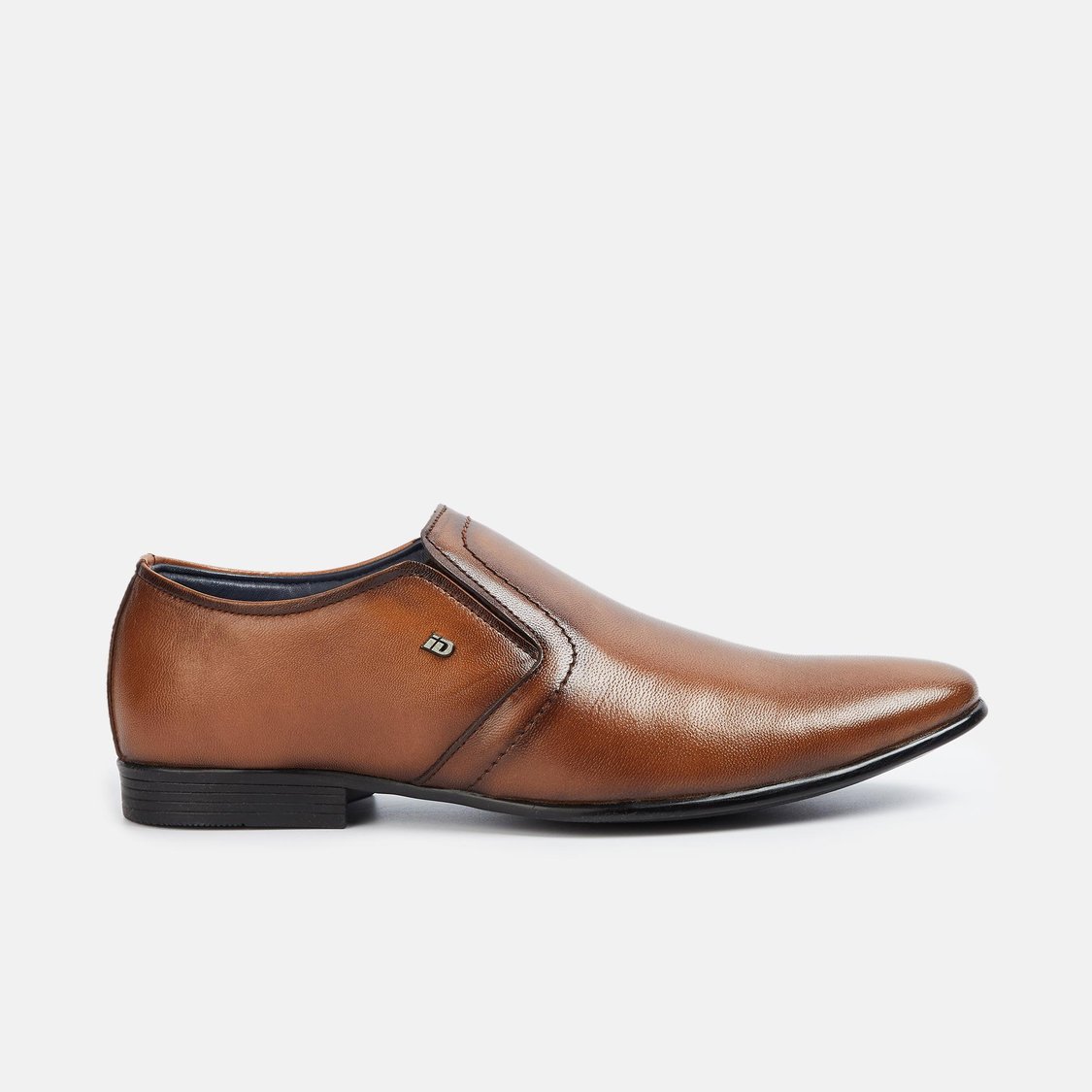 Buy ID Men Leather Slip-On Formal Shoes from ID at just INR 2985.0