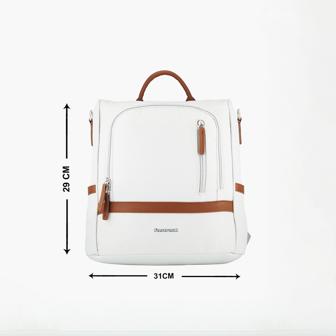 Buy FASTRACK Women Solid Backpack from Fastrack at just INR 2195.0
