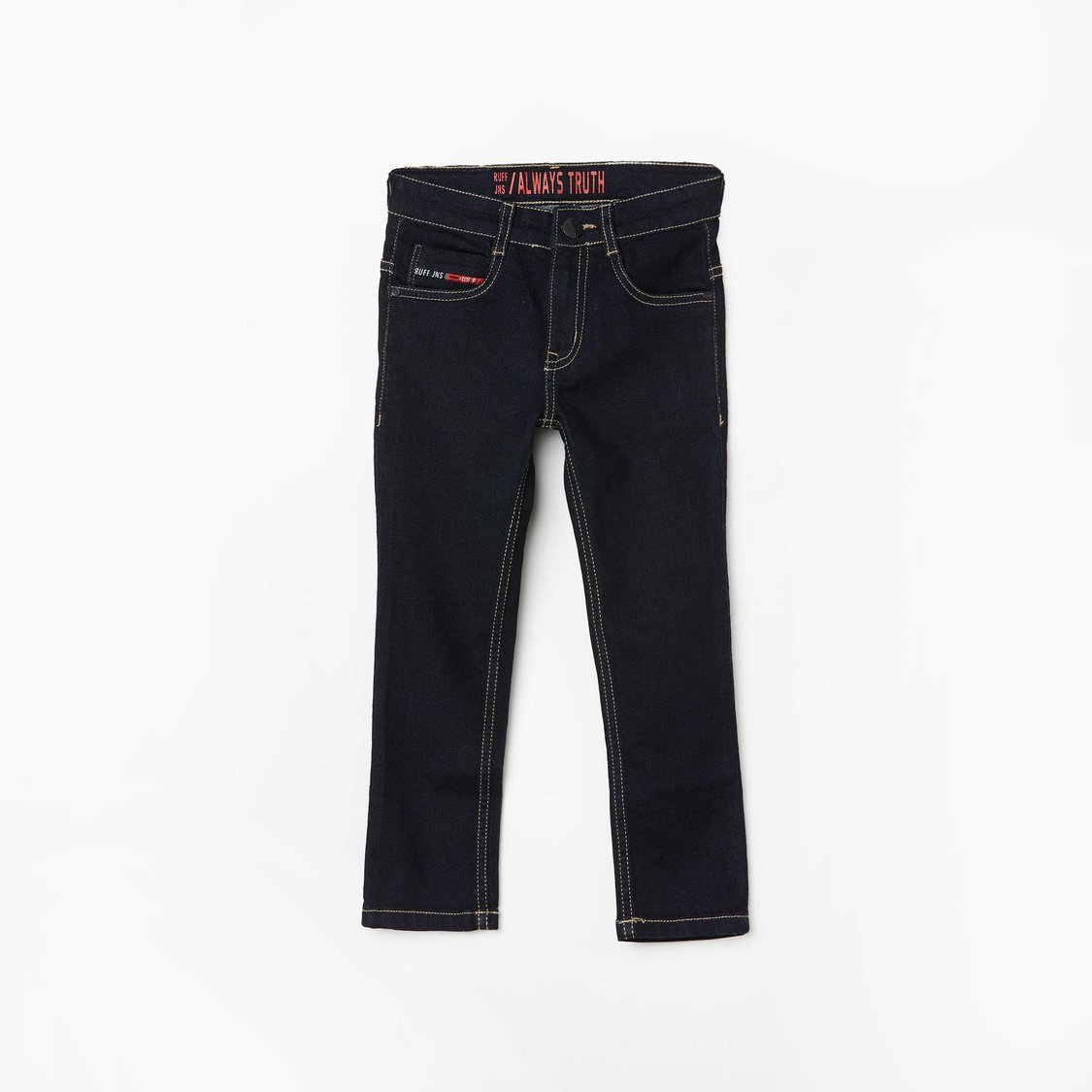 Buy RUFF KIDS Boys Stonewashed Regular Fit Jeans from Ruff Kids at just ...