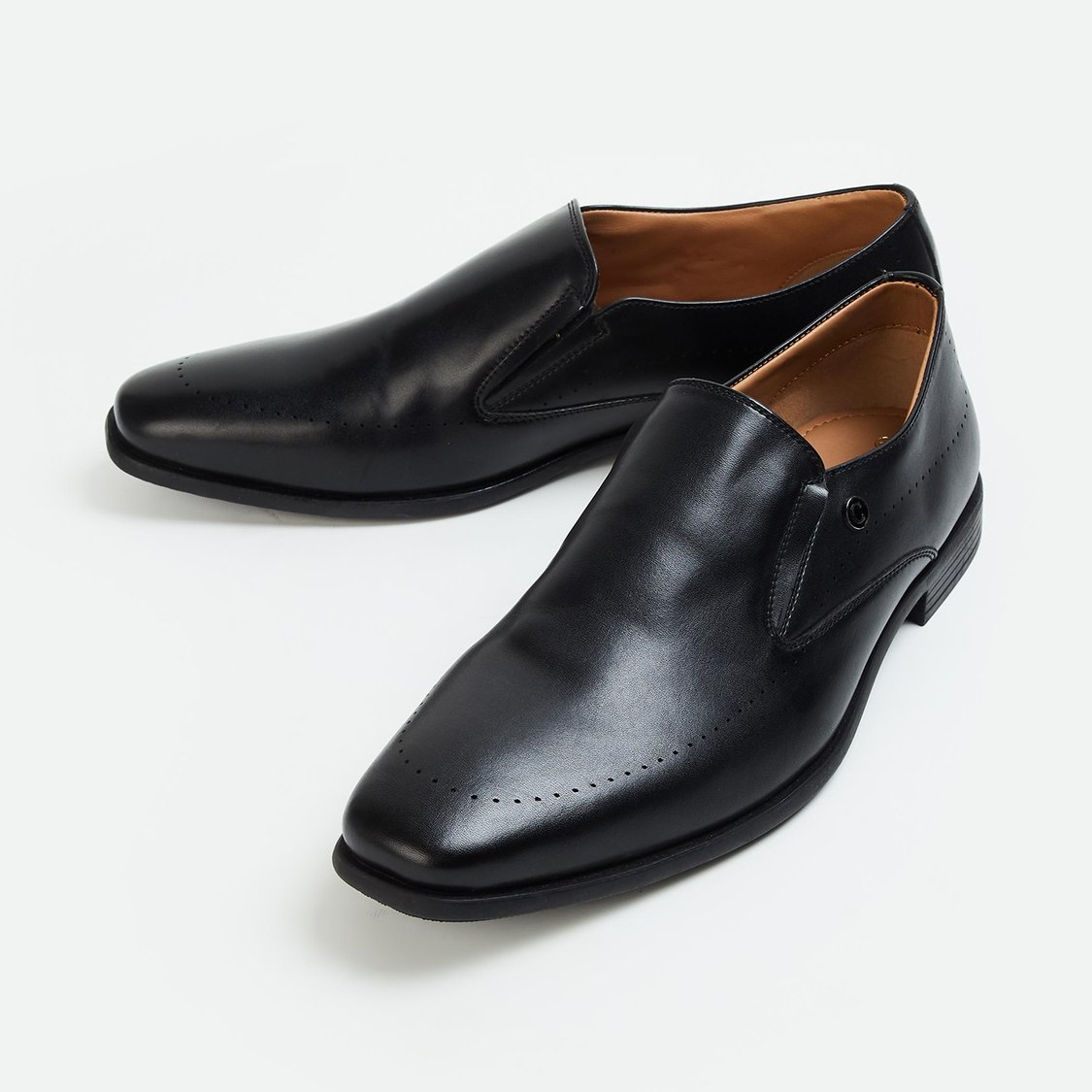 Buy CODE Men Solid Slip-on Formal Shoes from CODE at just INR 1899.0