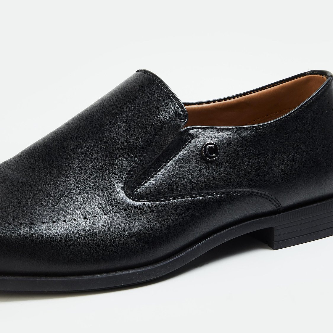 Buy CODE Men Solid Slip-on Formal Shoes from CODE at just INR 1899.0