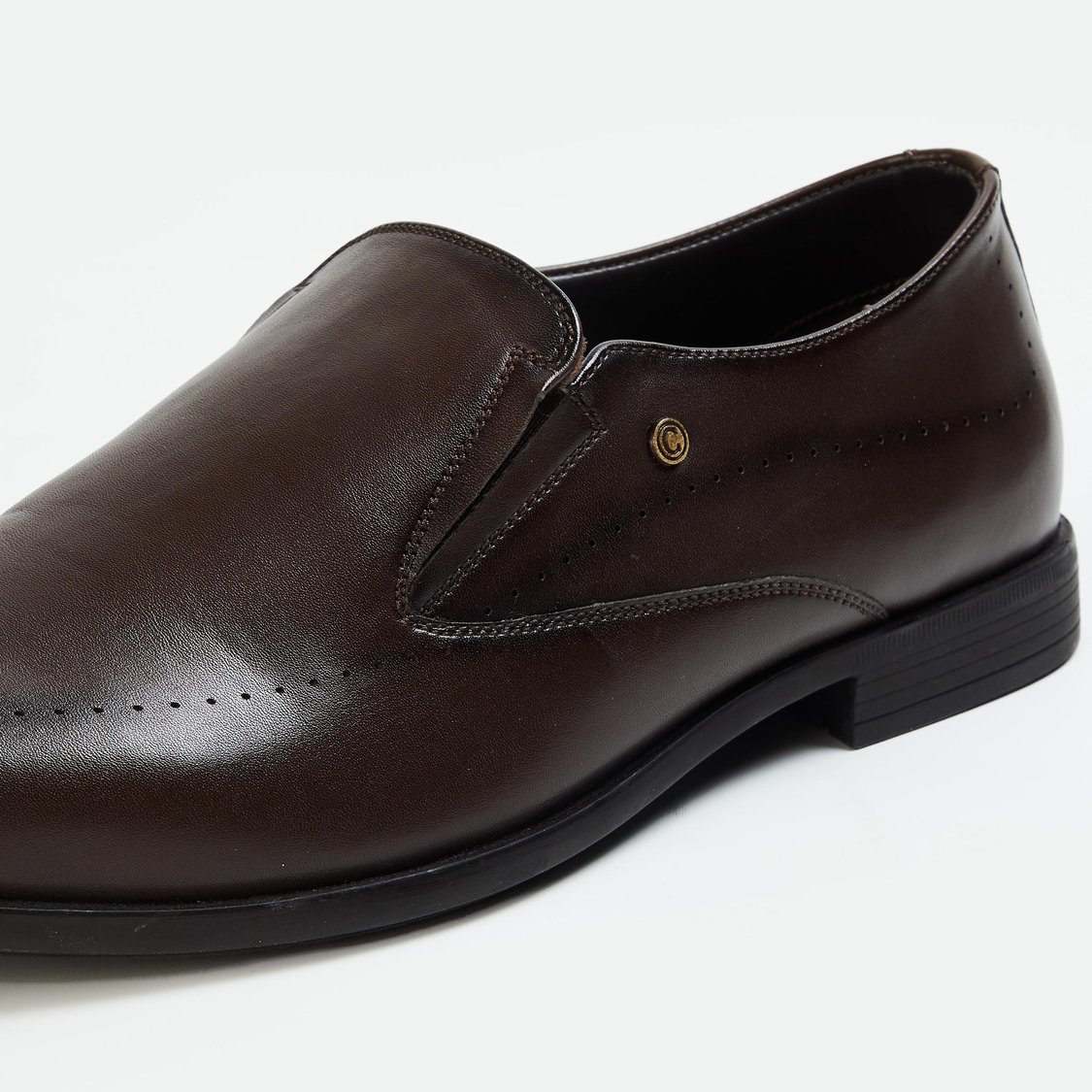 Buy CODE Men Solid Slip-on Formal Shoes from CODE at just INR 1899.0