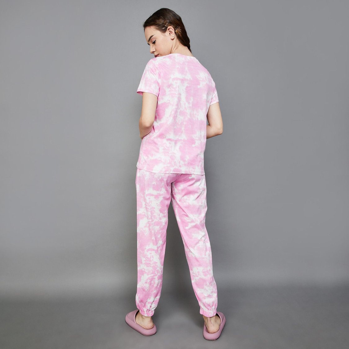 Buy GINGER Women Printed Round Neck Night Suit from Ginger at just INR ...