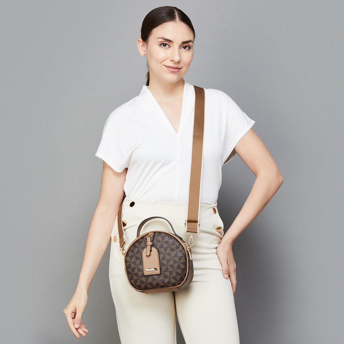 Buy CODE Women Printed Sling Bag from CODE at just INR 1399.0