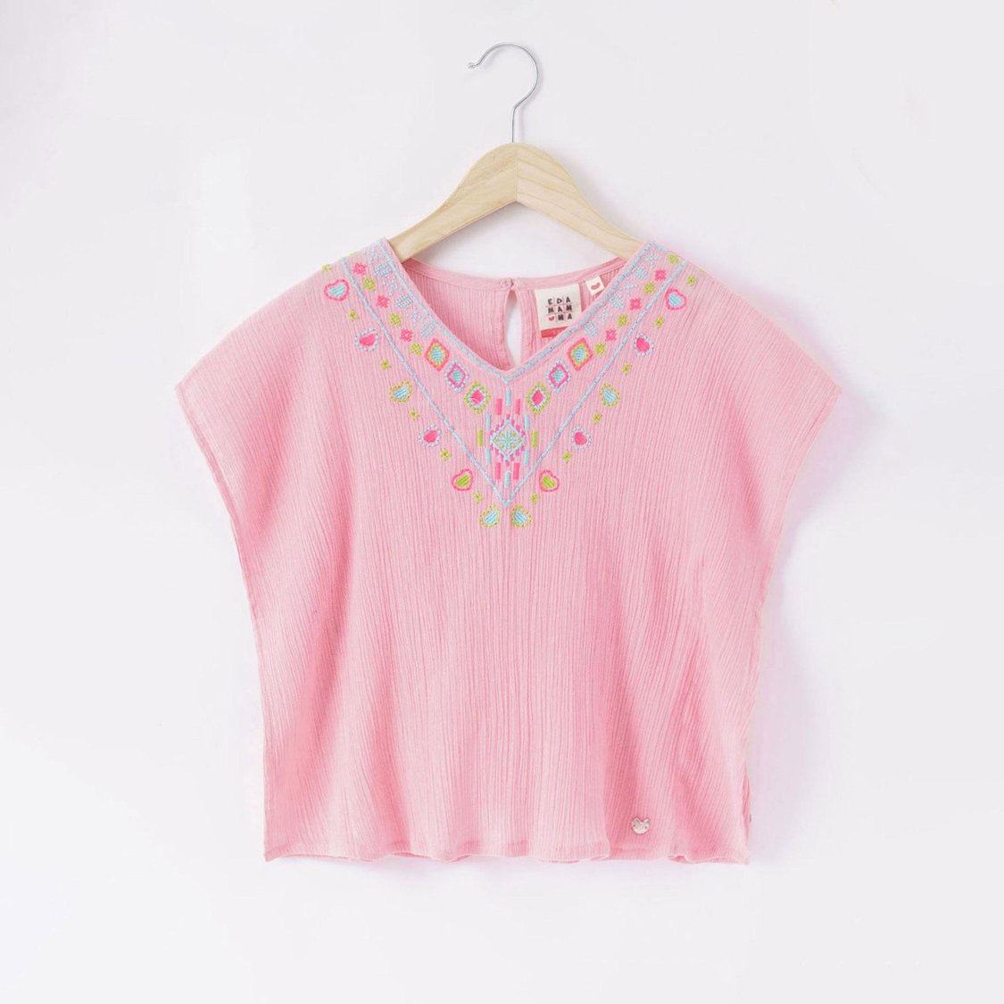 Buy ED-A-MAMMA Girls Embroidered Top from Ed-A-Mamma at just INR 1099.0