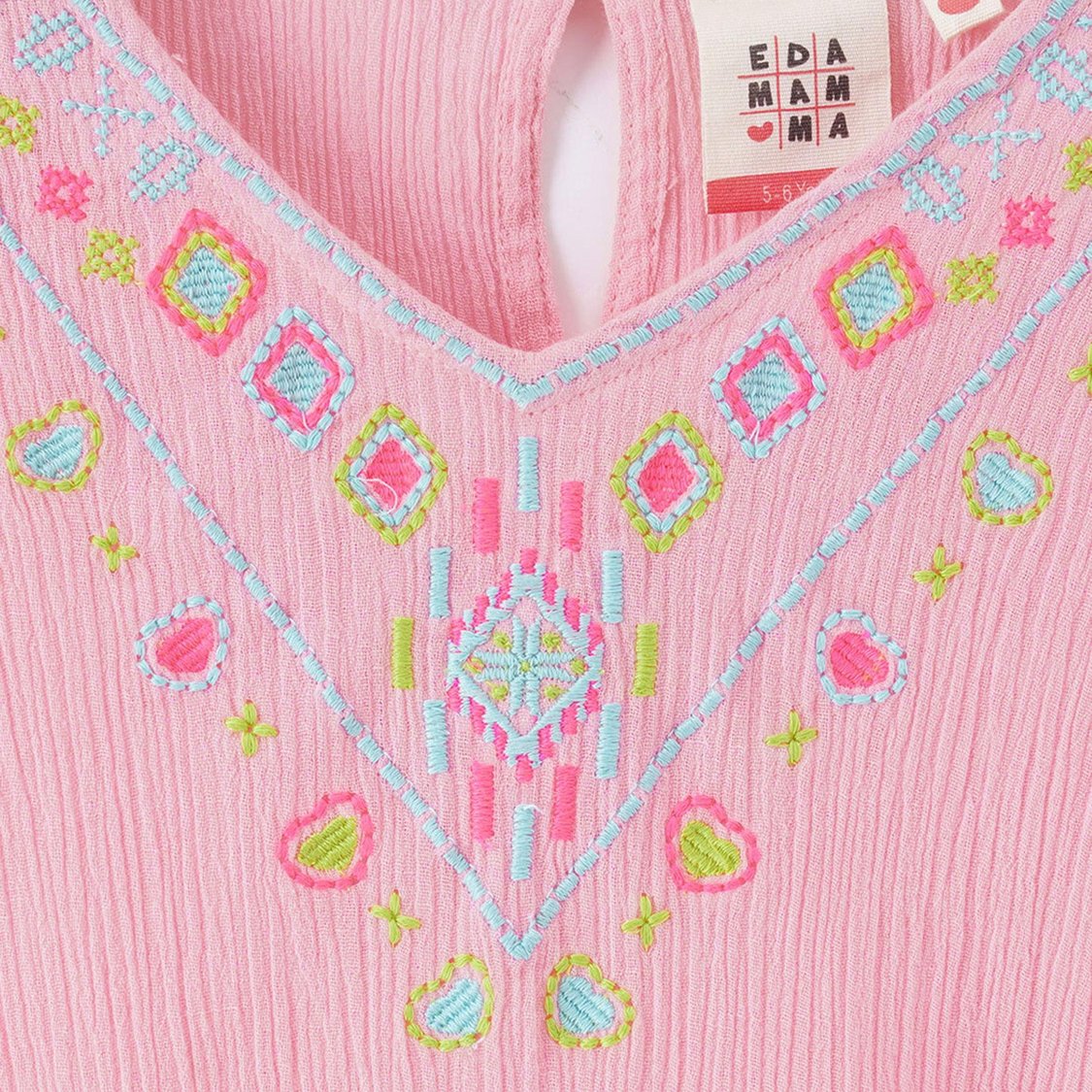 Buy ED-A-MAMMA Girls Embroidered Top from Ed-A-Mamma at just INR 1099.0