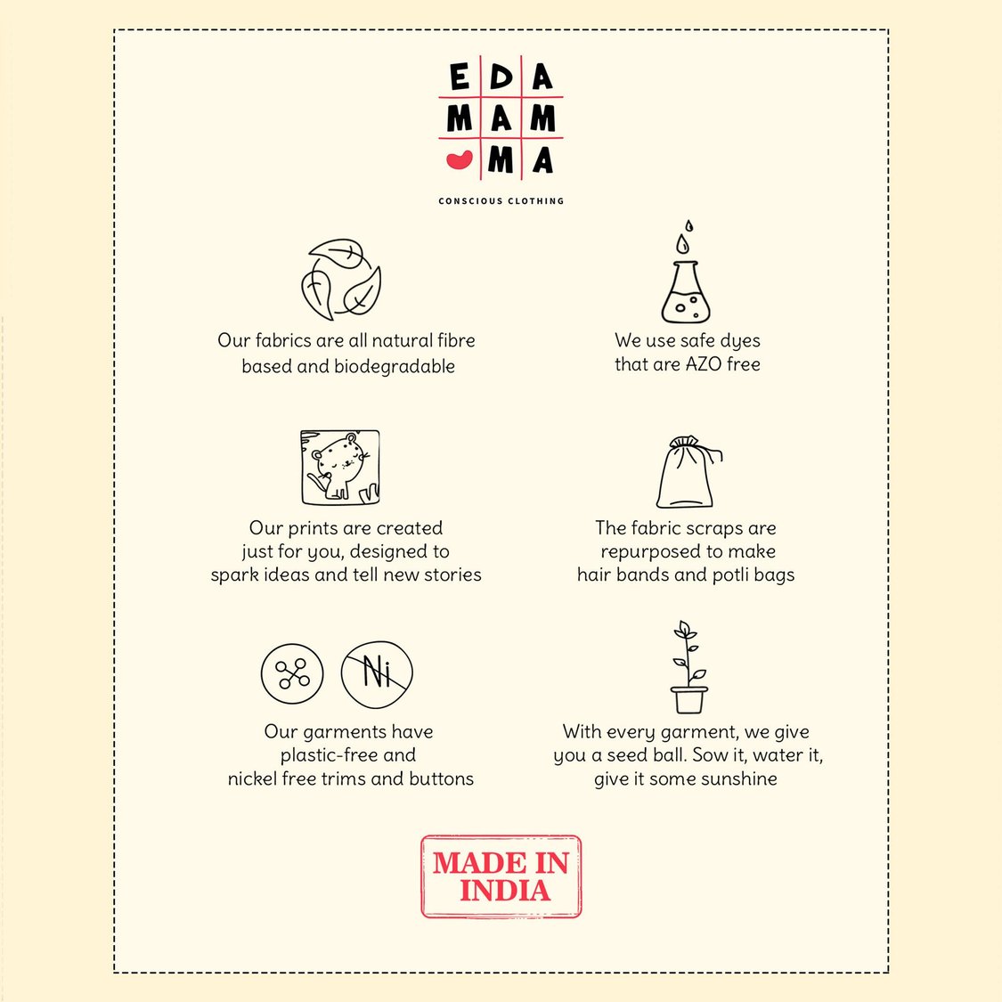 Buy ED-A-MAMMA Girls Embroidered Top from Ed-A-Mamma at just INR 1099.0