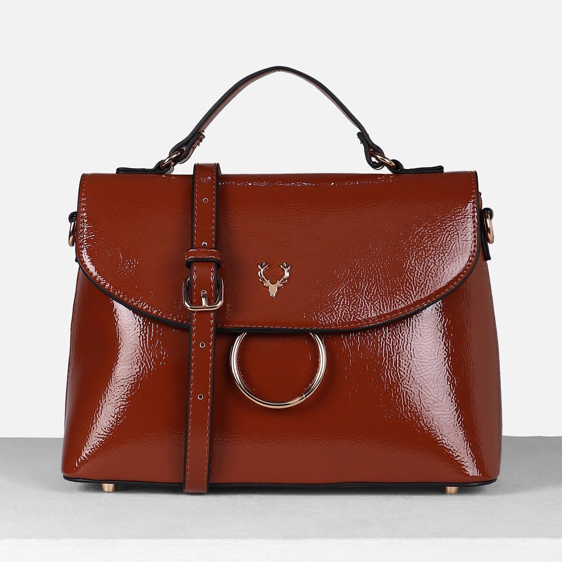 Buy ALLEN SOLLY Women Solid Handheld Bag from Allen Solly at just INR ...