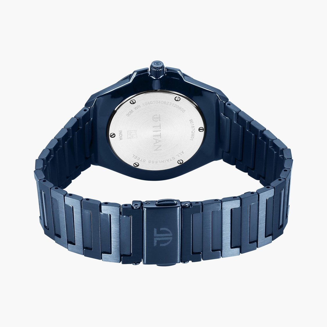 Buy TITAN Men Solid Round Dial Analog Watch - 90167QM01 from Titan at ...