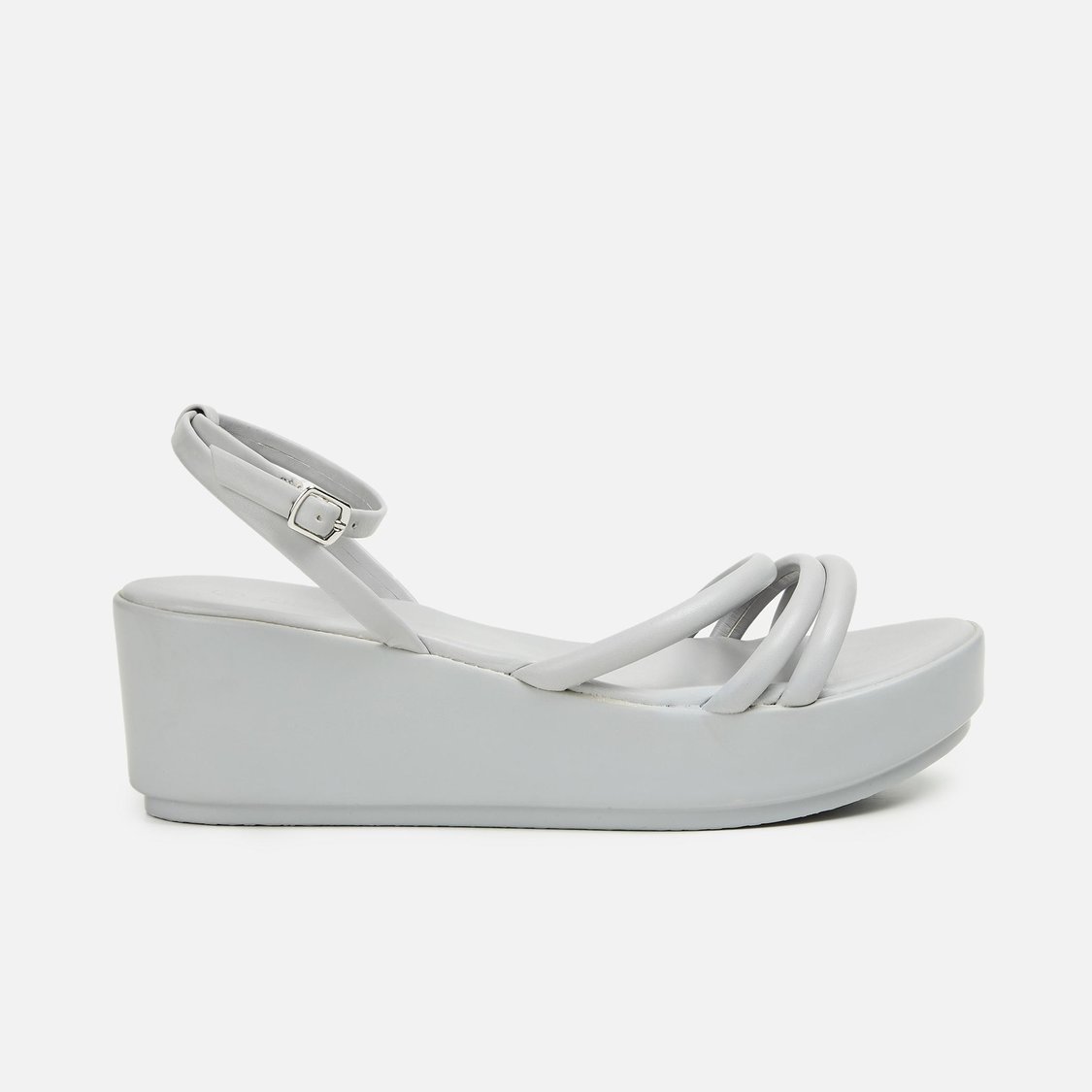 Buy GINGER Women Solid Platformed Sandals from Ginger at just INR 2599.0