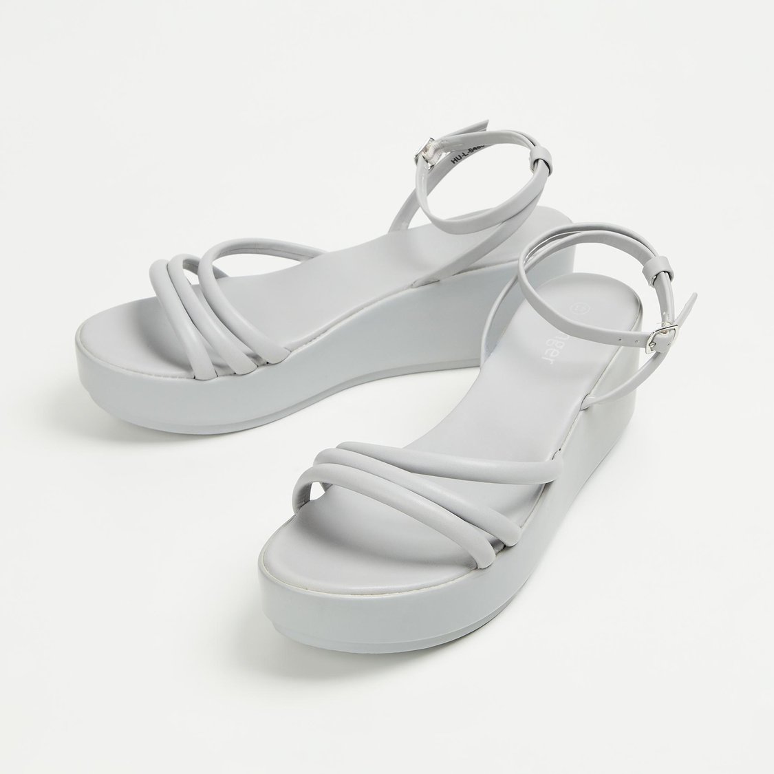 Buy GINGER Women Solid Platformed Sandals from Ginger at just INR 2599.0