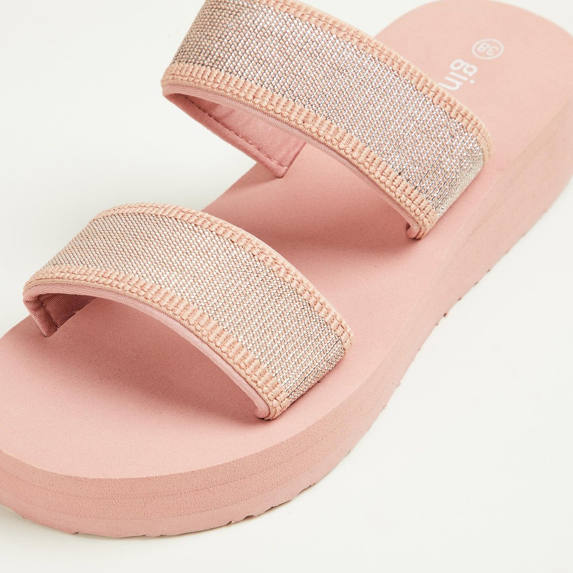 Buy GINGER Women Embellished Platform Sandals from Ginger at just INR 799.0