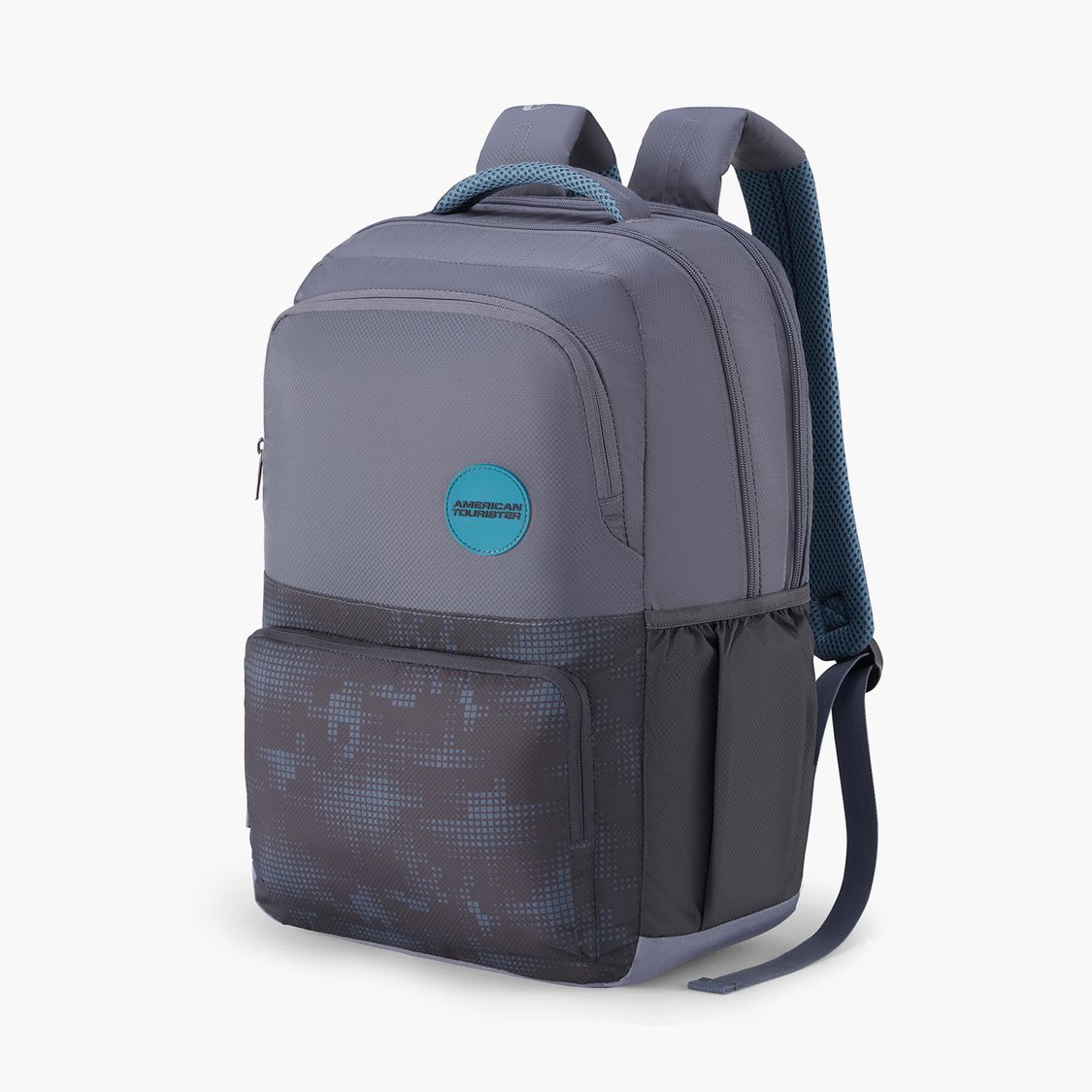Buy AMERICAN TOURISTER Unisex Colourblocked Laptop Backpack from ...