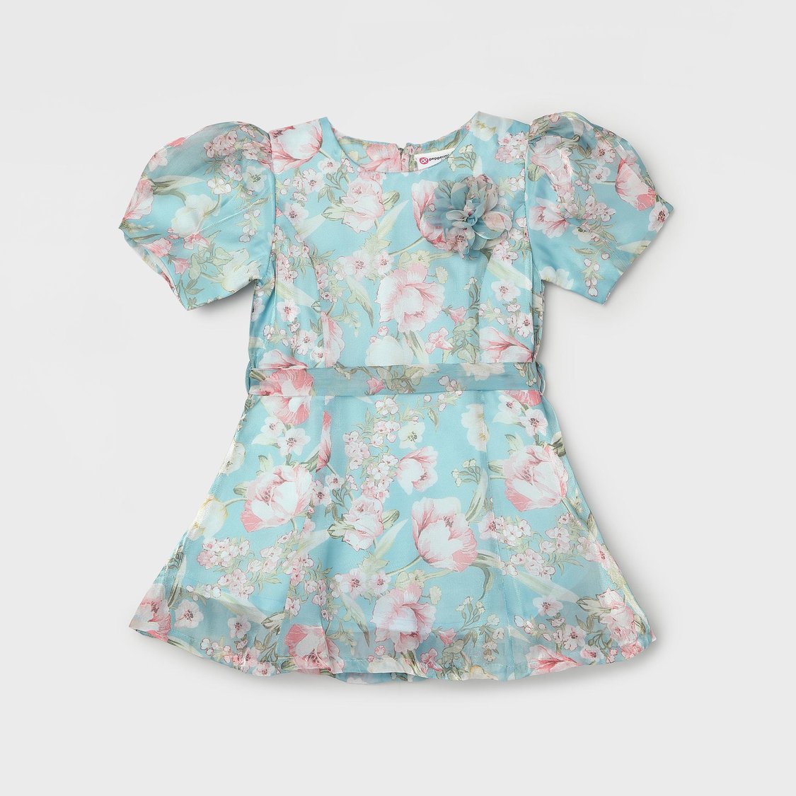 Buy PEPPERMINT Girls Floral Printed Dress from Peppermint at just INR ...