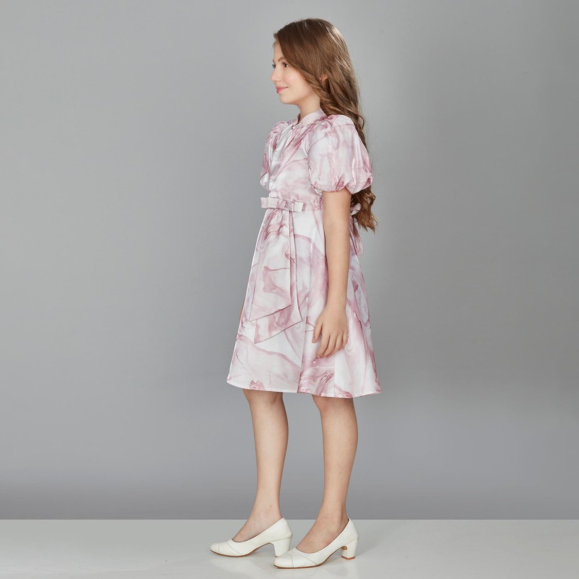 Buy PEPPERMINT Girls Abstract Printed Dress from Peppermint at just INR ...