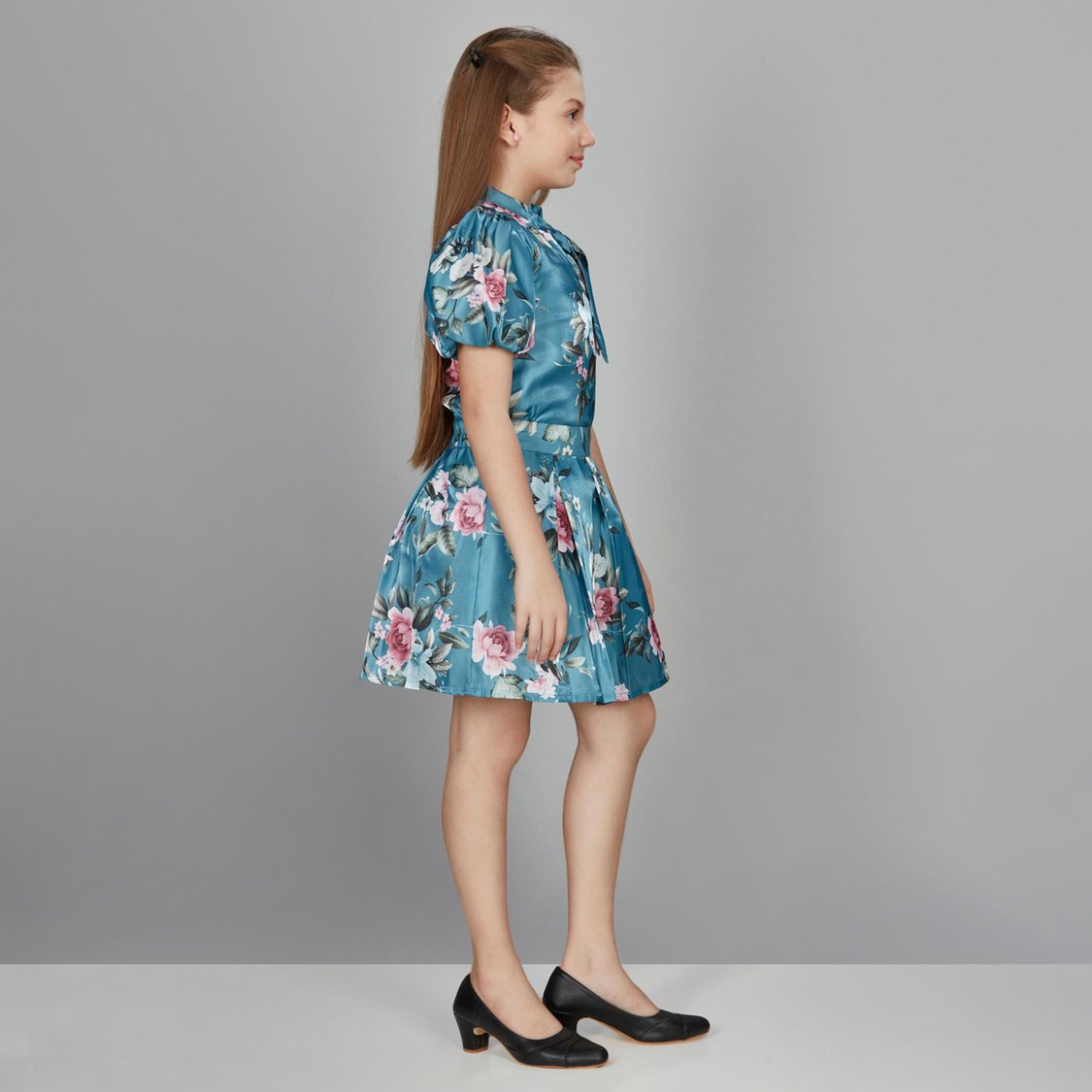 Buy PEPPERMINT Girls Floral Printed Dress from Peppermint at just INR ...