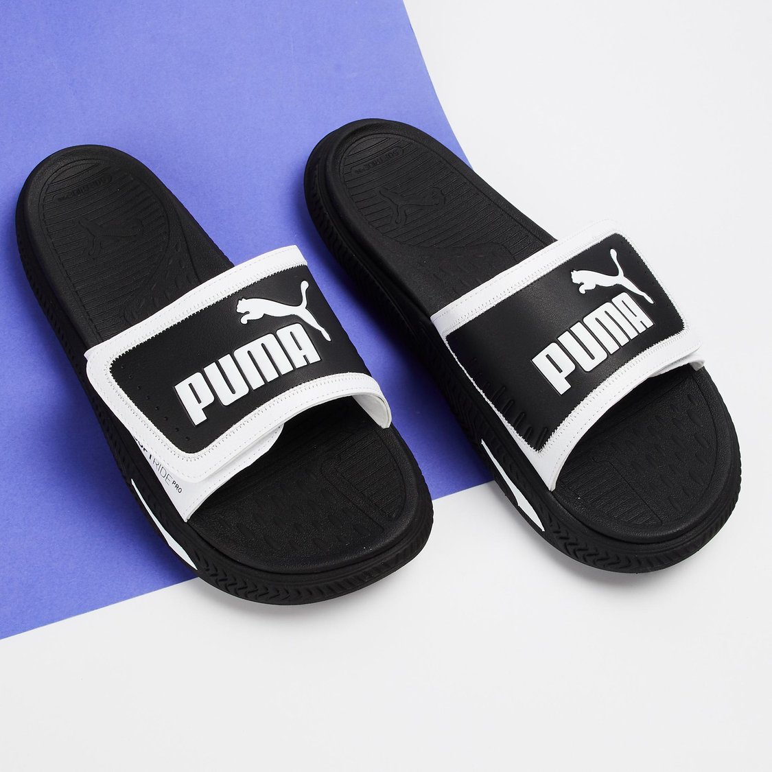 Buy PUMA Softride Pro Men Printed Sliders from PUMA at just INR 3499.0