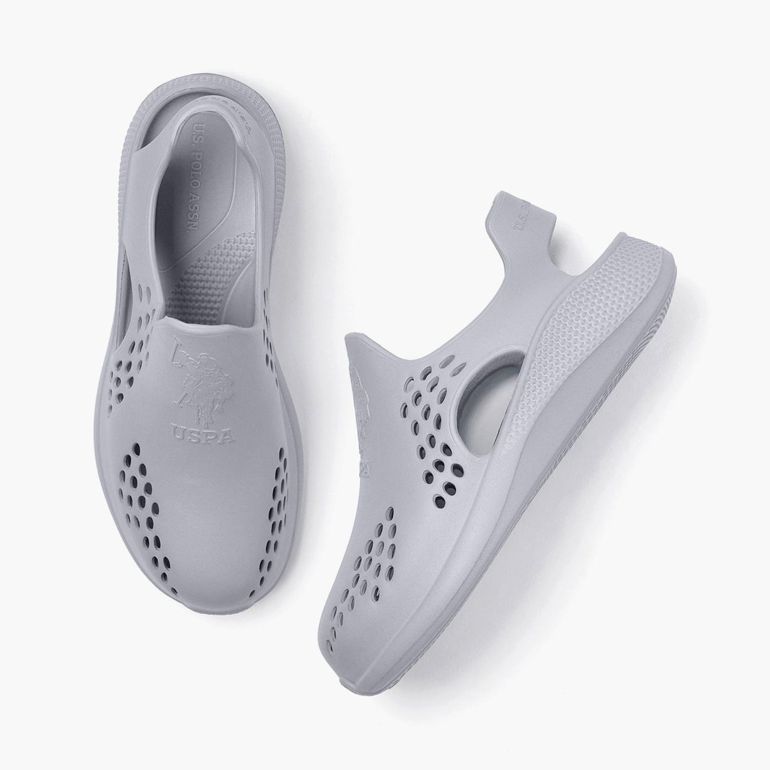 Buy U.S. Polo Assn. MEN NOAN DK. GREY FOAM WALK Clogs from U.S. POLO ...