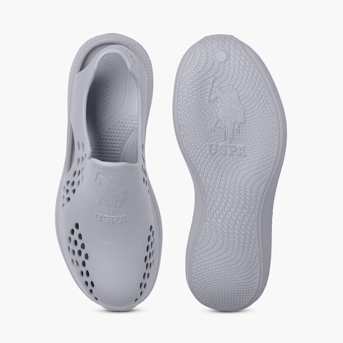 Buy U.S. Polo Assn. MEN NOAN DK. GREY FOAM WALK Clogs from U.S. POLO ...