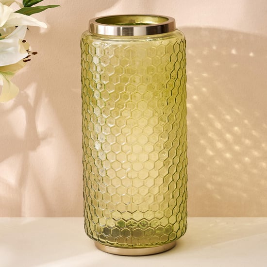 Honeycomb vase store