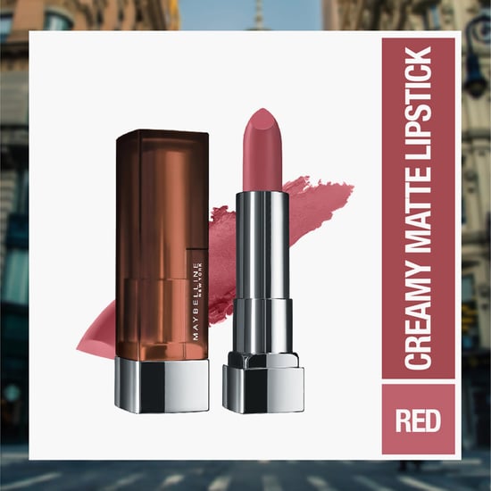 MAYBELLINE NEWYORK Color Sensational Creamy Matte Lipstick Red 3.9g Touch Of Spice