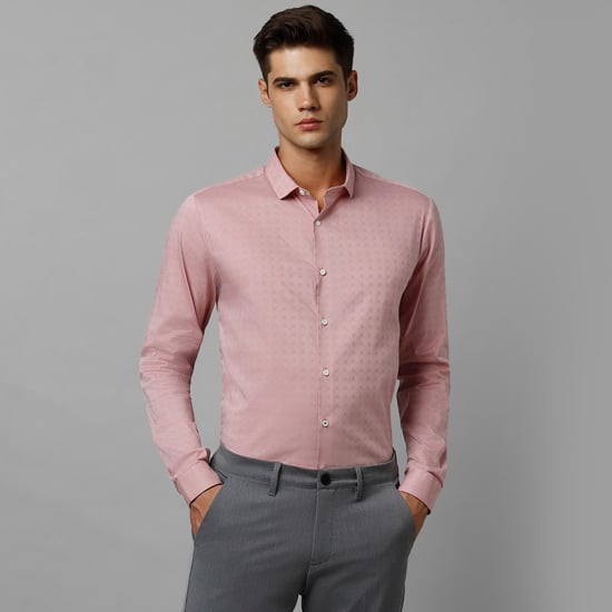 LOUIS PHILIPPE Men Printed Slim Fit Formal Shirt