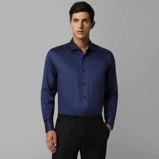 LOUIS PHILIPPE Men Solid Formal Shirt