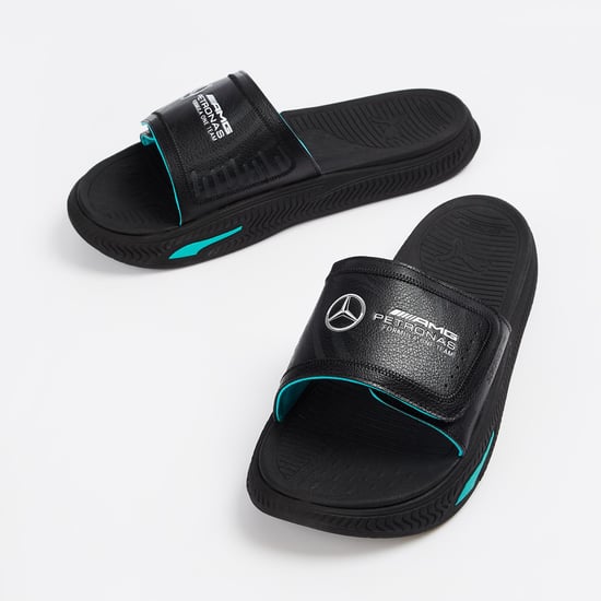 PUMA Mercedes AMG Petronas F1 Softride 2.0 Men Sliders | Black
