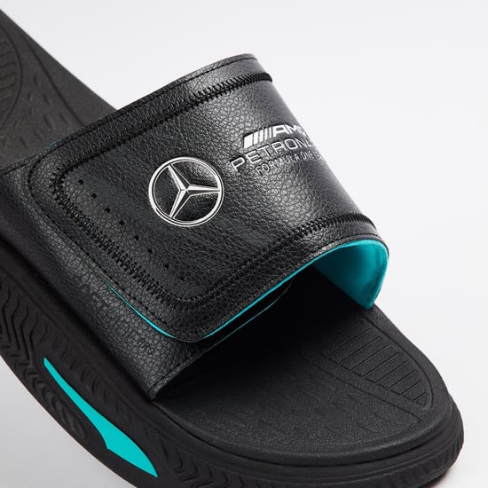 PUMA Mercedes AMG Petronas F1 Softride 2.0 Men Sliders | Black