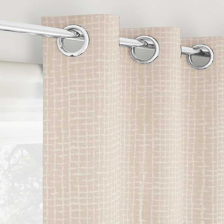 Buy STELLAR HOME Clara Set of 2 Printed Room-Darkening Door Curtains from Stellar Home at just ...