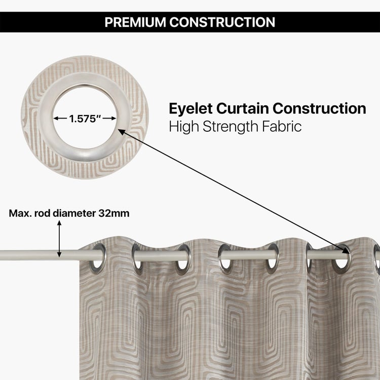 Buy DECO WINDOW Rising Set of 2 Woven Blackout Window Curtains from ...