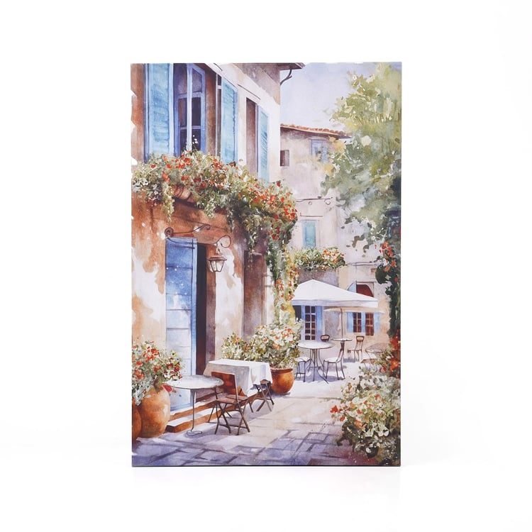 Buy Corsica Brezza Set of 2 Canvas City Cafe Picture Frame - 40x60cm ...