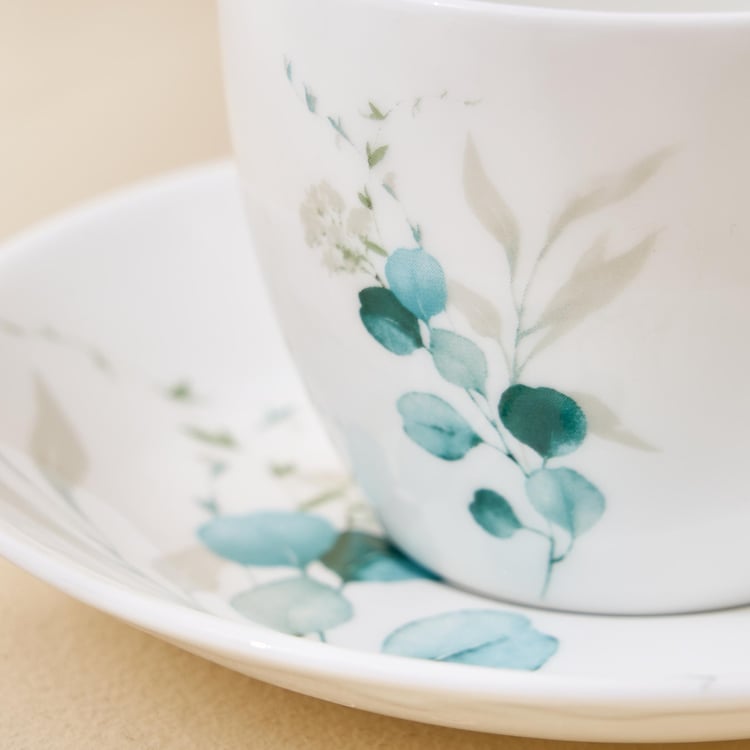 Buy Lucas Bone China Printed Cup and Saucer - 210ml from Home Centre at ...