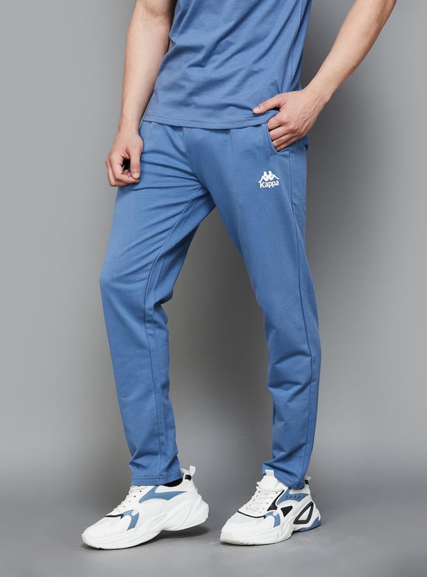 Buy KAPPA Solid Slim Fit Track Pants from Kappa at just INR 999.0