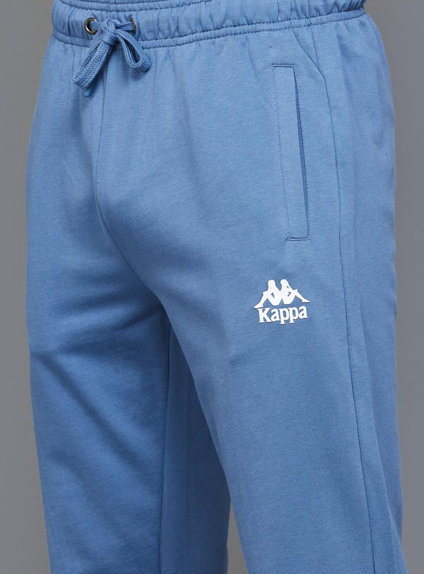 Buy KAPPA Solid Slim Fit Sports Track Pants from Kappa at just INR 999.0