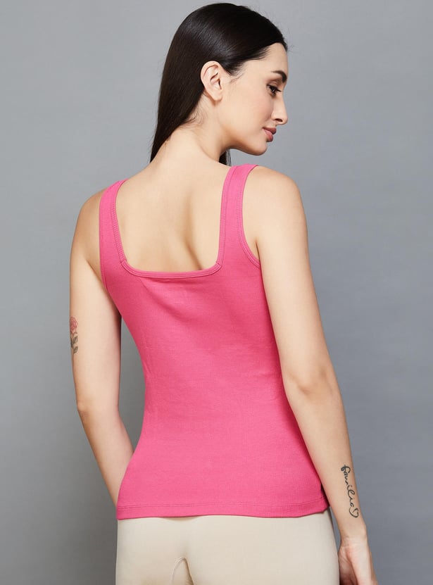 Buy Ginger Solid Camisole Slip From Ginger At Just Inr 499 0