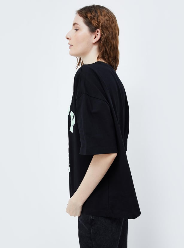 Buy GINGER Women Mickey Mouse Printed T-shirt from Ginger at just INR 899.0