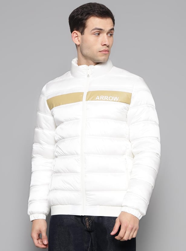 Buy ARROW SPORT Men Quilted Puffer Jacket from Arrow Sport at just INR ...