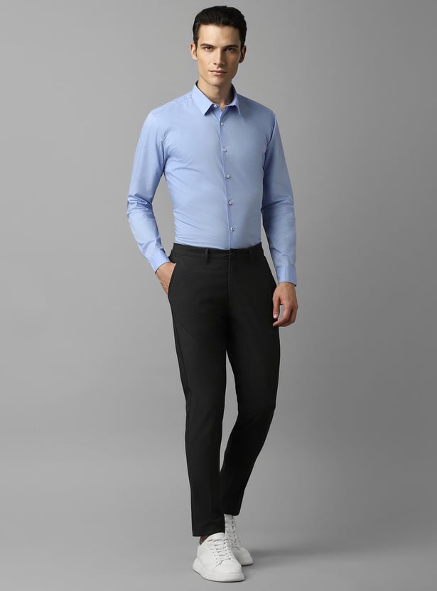 Buy LOUIS PHILIPPE Men Solid Super Slim Fit Formal Shirt from Louis ...