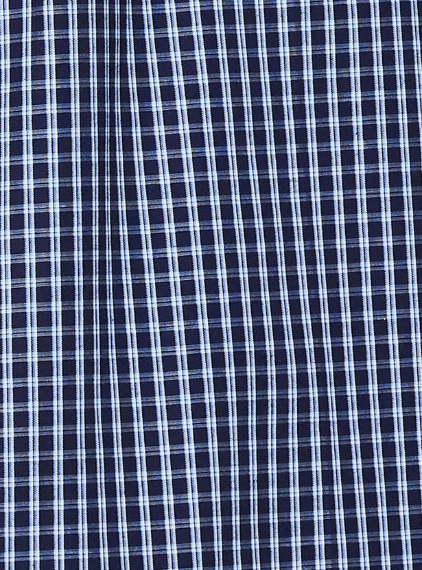 Buy CODE Men Checked Regular Fit Formal Shirt from CODE at just INR 999.0