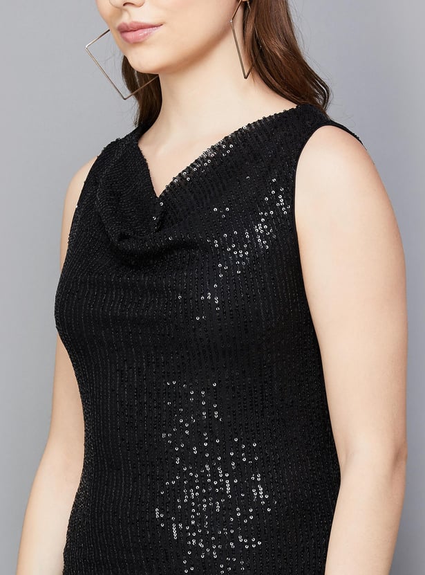Buy FABALLEY Women Embellished Mini Dress from FabAlley at just INR 2500.0