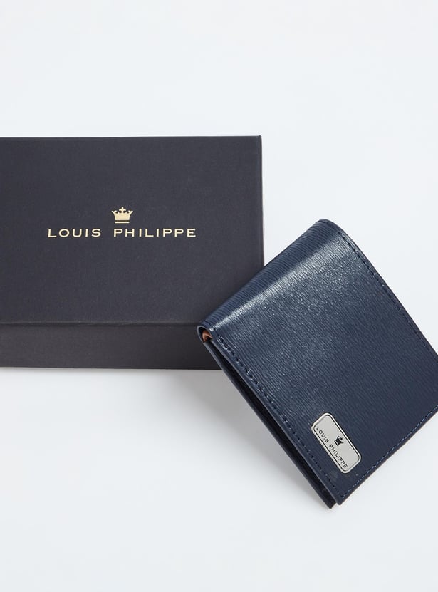 Buy LOUIS PHILIPPE Men Solid Leather Bi-Fold Wallet from Louis Philippe ...