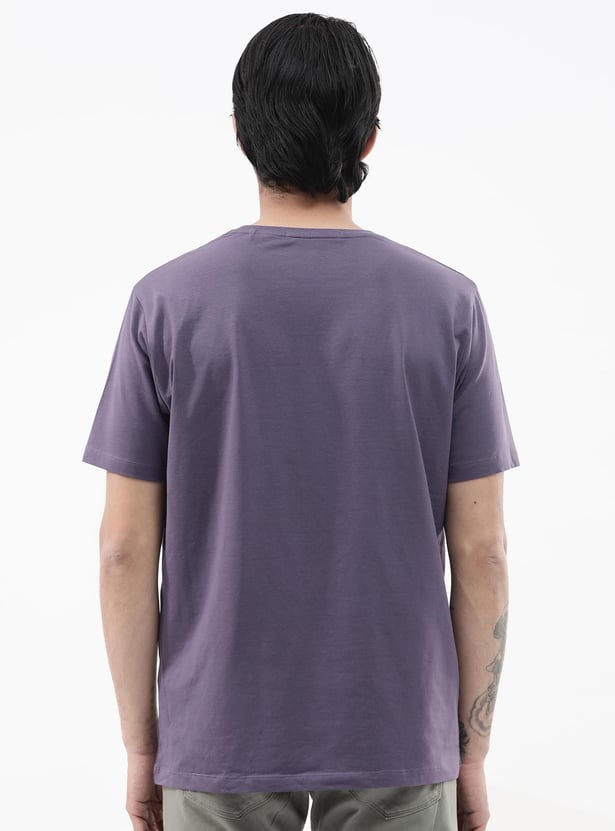 Buy RARE RABBIT Men Typography Printed T-shirt from Rare Rabbit at just ...