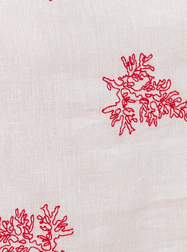 Buy CODE Classic Women Embroidered V-Neck Top from Code Classic at just ...