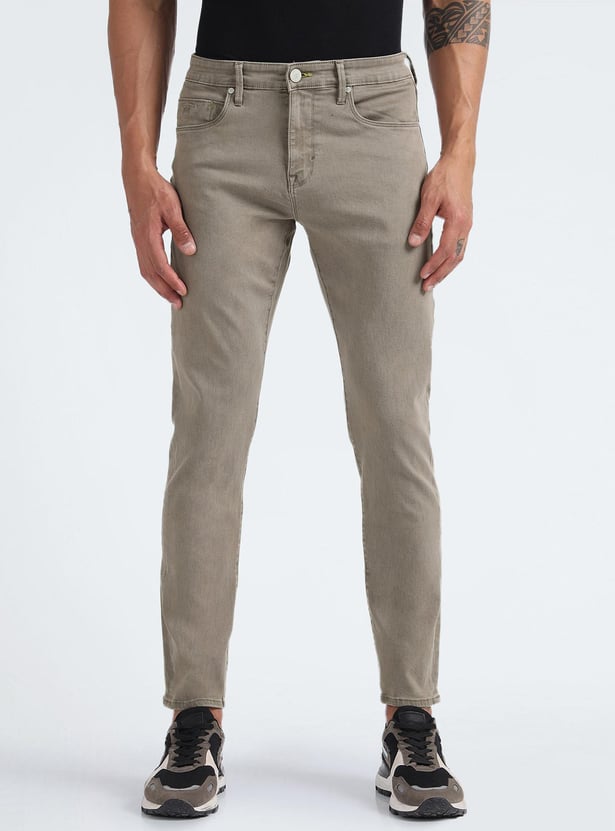 Buy FLYING MACHINE Men Slim Tapered Coloured Jeans from Flying Machine ...