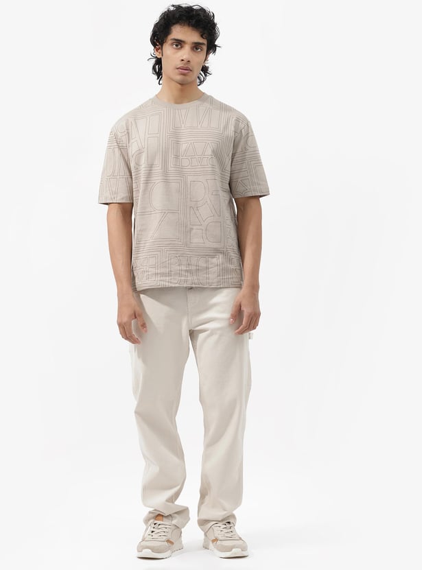 Buy RARE RABBIT Men Graphic Printed T-shirt from Rare Rabbit at just ...